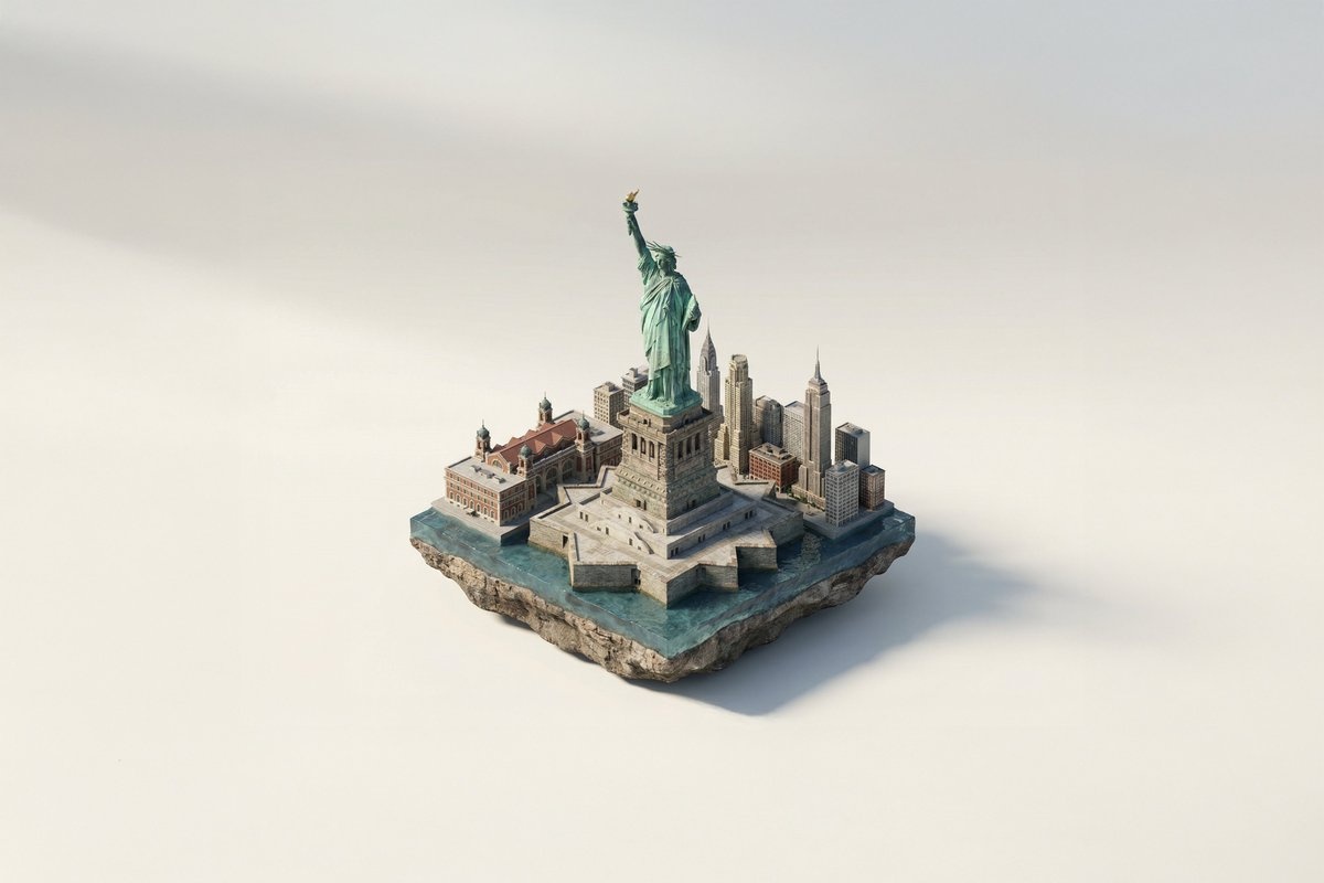 Isometric Landmark Diorama | Architectural Scale Model Photography AI ...